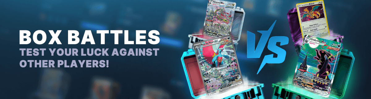 BOXED.GG | Collect Pokémon cards, CS2 skins, Disney Lorcana & more!